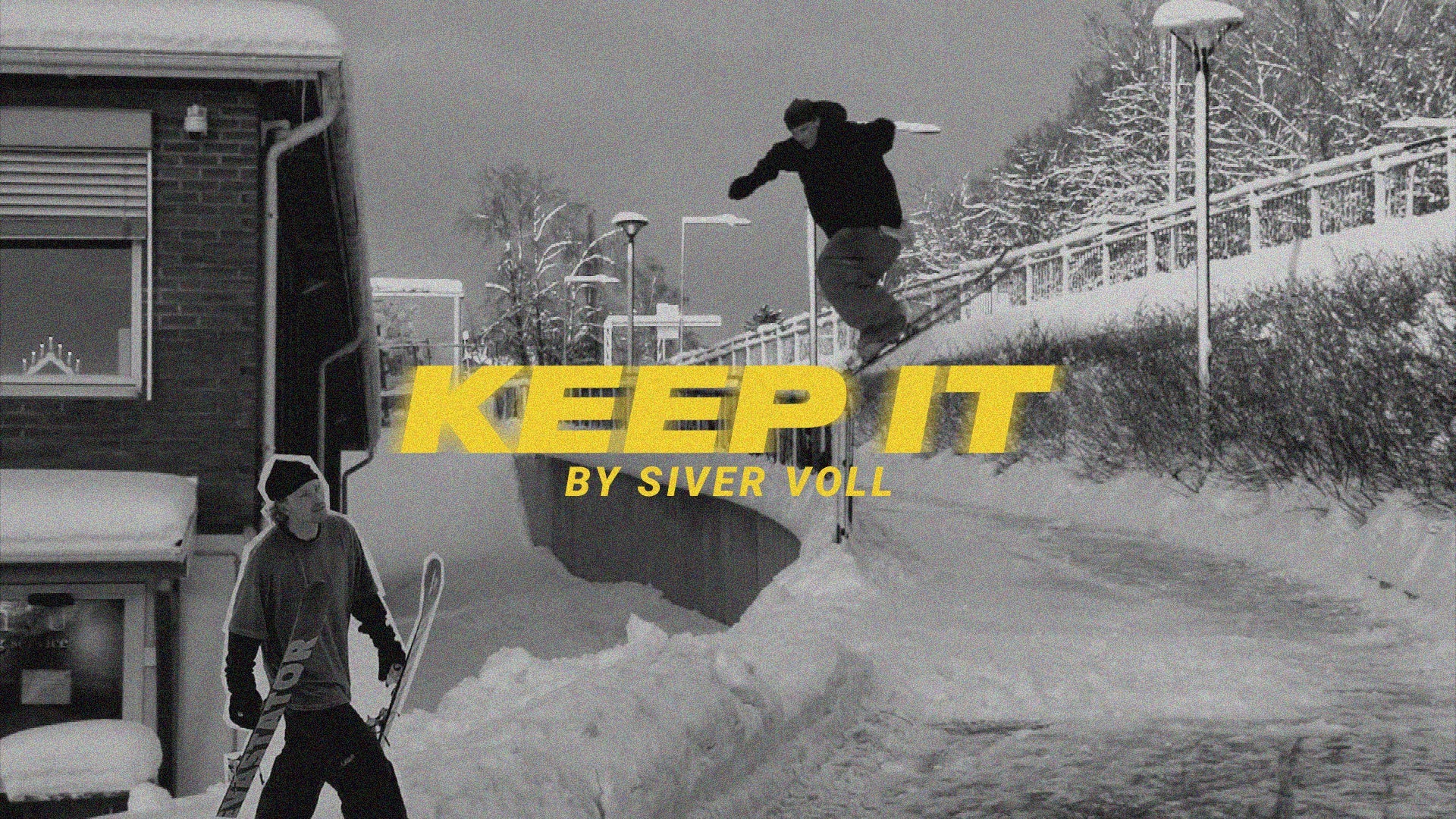 'KEEP IT' - Siver Voll drops new Street Part – 4FRNT Skis