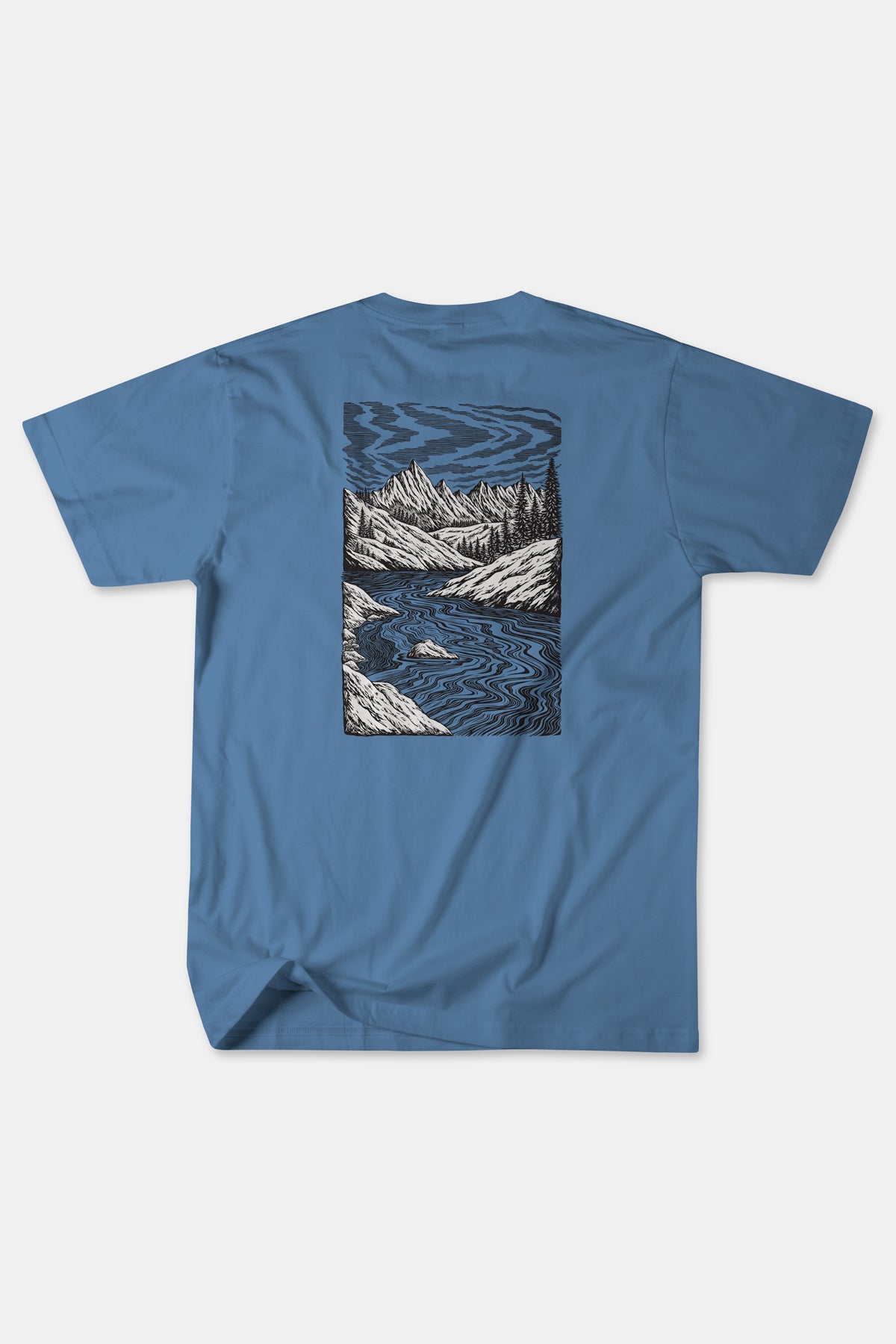 Skyline Printworks Block Print Tee | Shop 4FRNT Skis